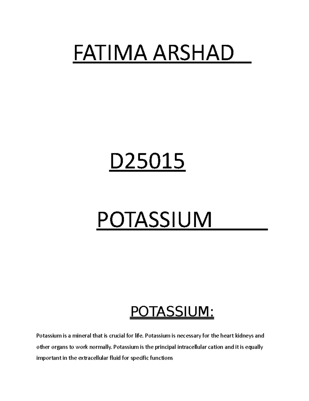 Fatima Arshad - no need to give any description - FATIMA ARSHAD D ...