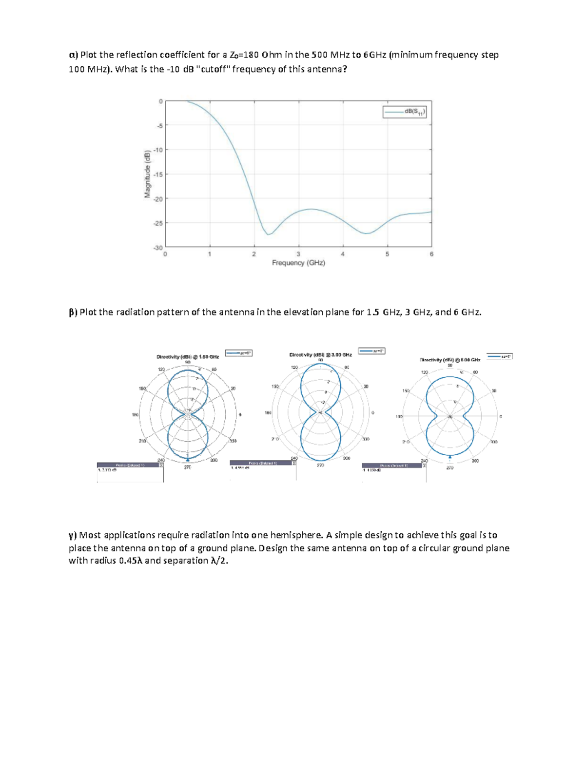 EEE543 HW7 soln - Solutions to homework problems. Usually from the end-of-chapter of Balanis's ...