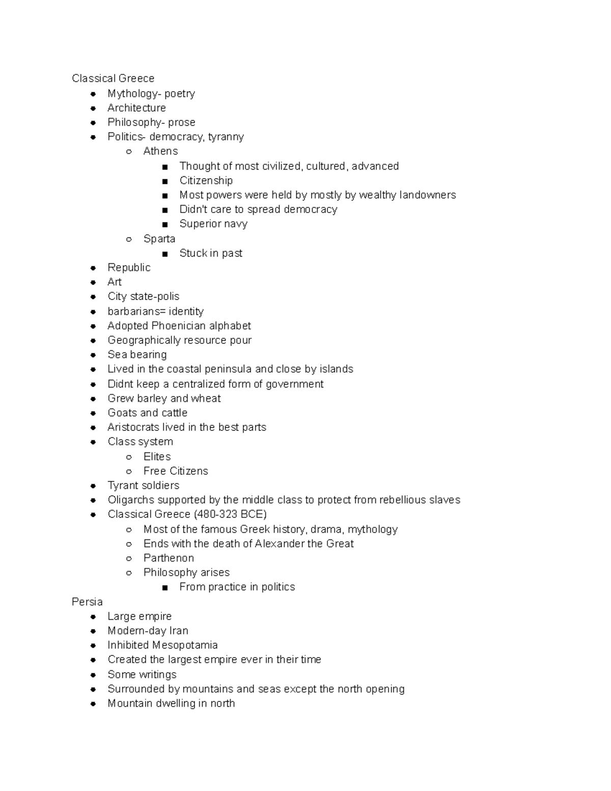 2-21-23 - Dr. Buck - Classical Greece Mythology- poetry Architecture ...
