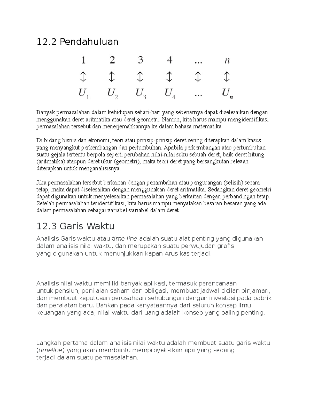 22. Penerapan Barisan dan Deret Aritmatika, Barisan dan Deret Geometri ...