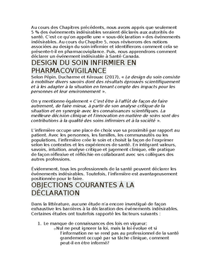 Module 3 - La pharmacovigilance est une science assez jeune ...
