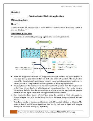 BBEE103 - Syllabus - Course Title: Basic Electronics (For ECE and Allied Branches) Course Code ...