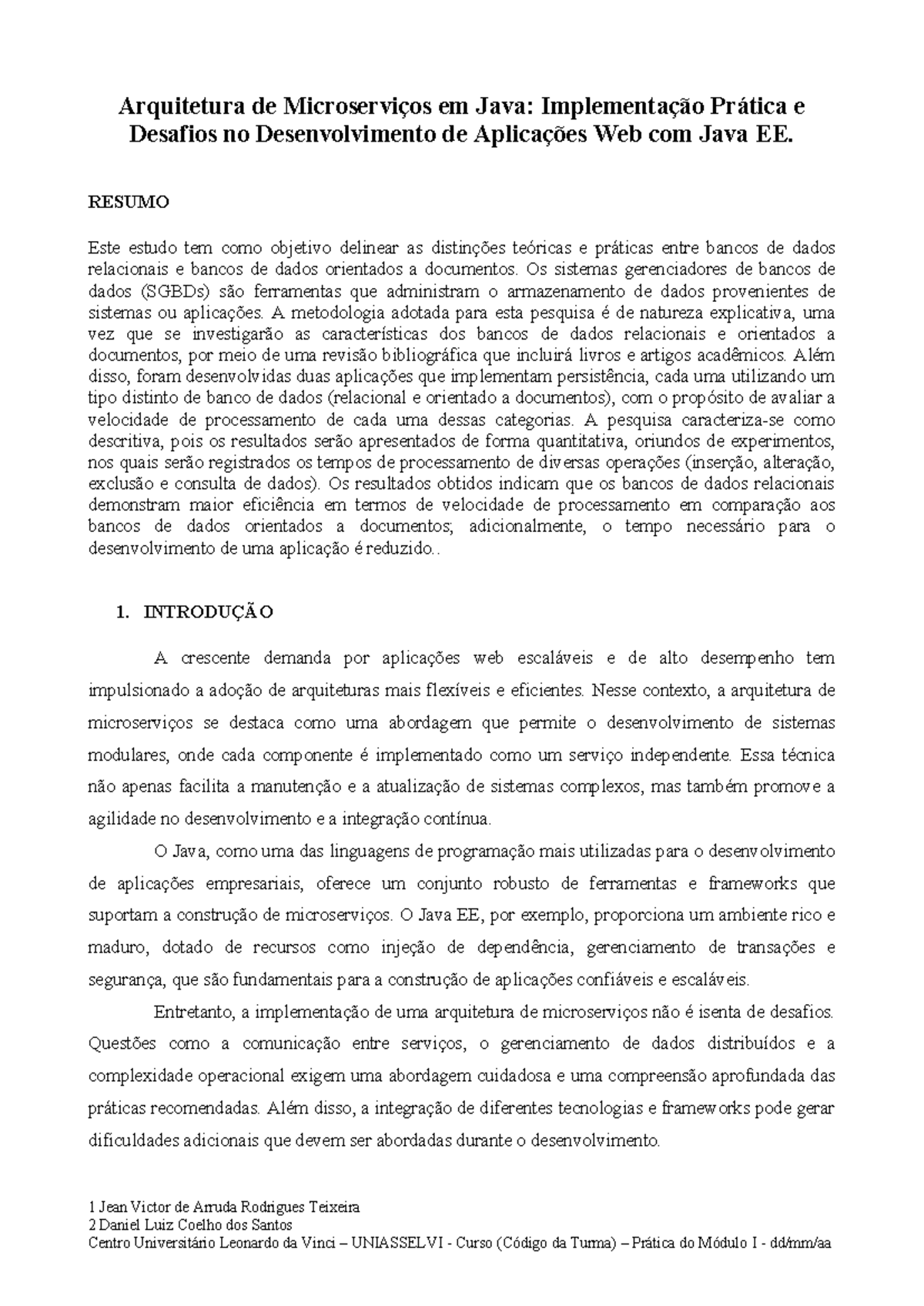 Arquitetura de Microserviços em Java - Implementação Prática e Desafios ...