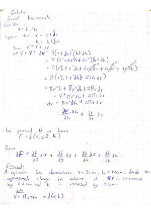 Calculus 3 - Calculus 3 - Studocu