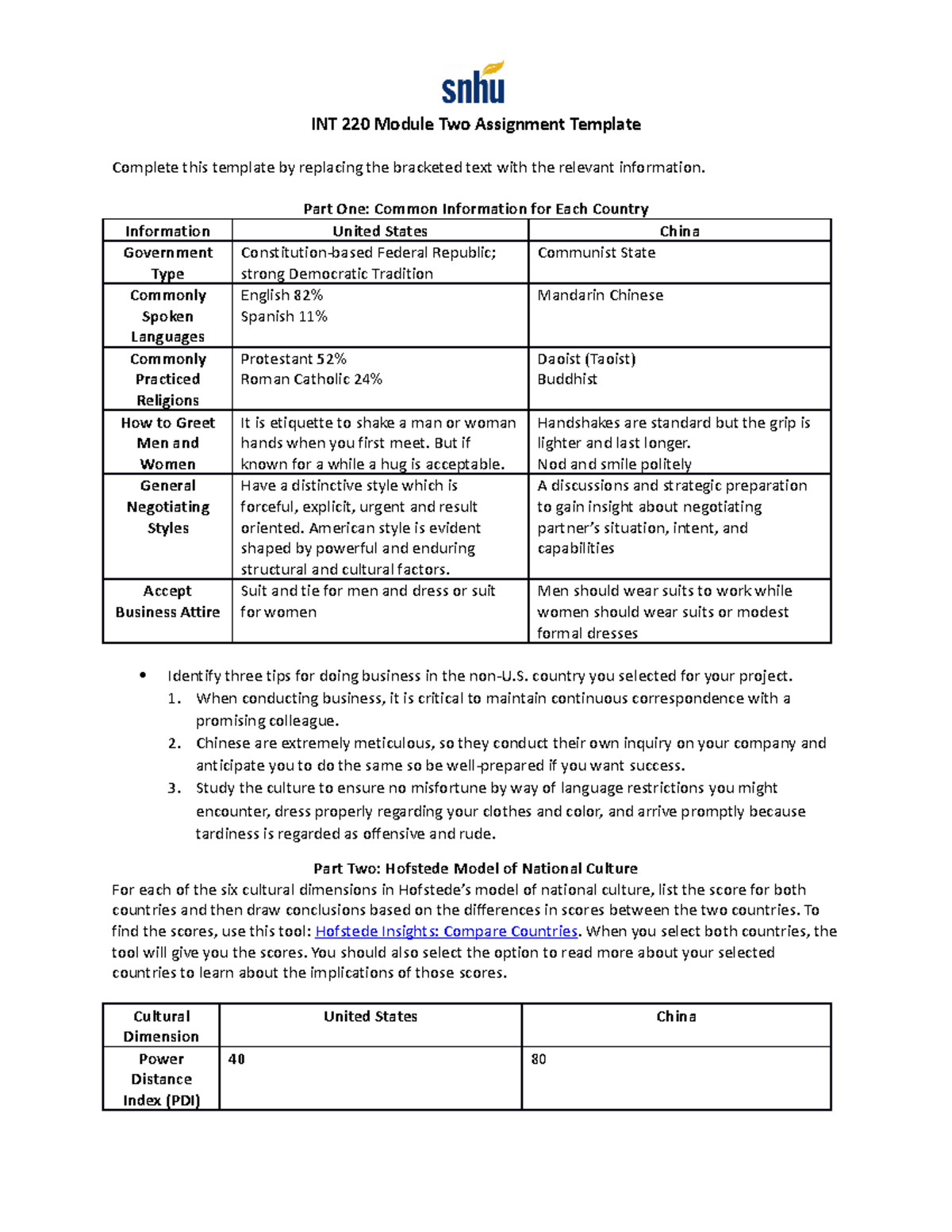 Int 220 Module Two Assignment Template Int 220 Module Two Assignment