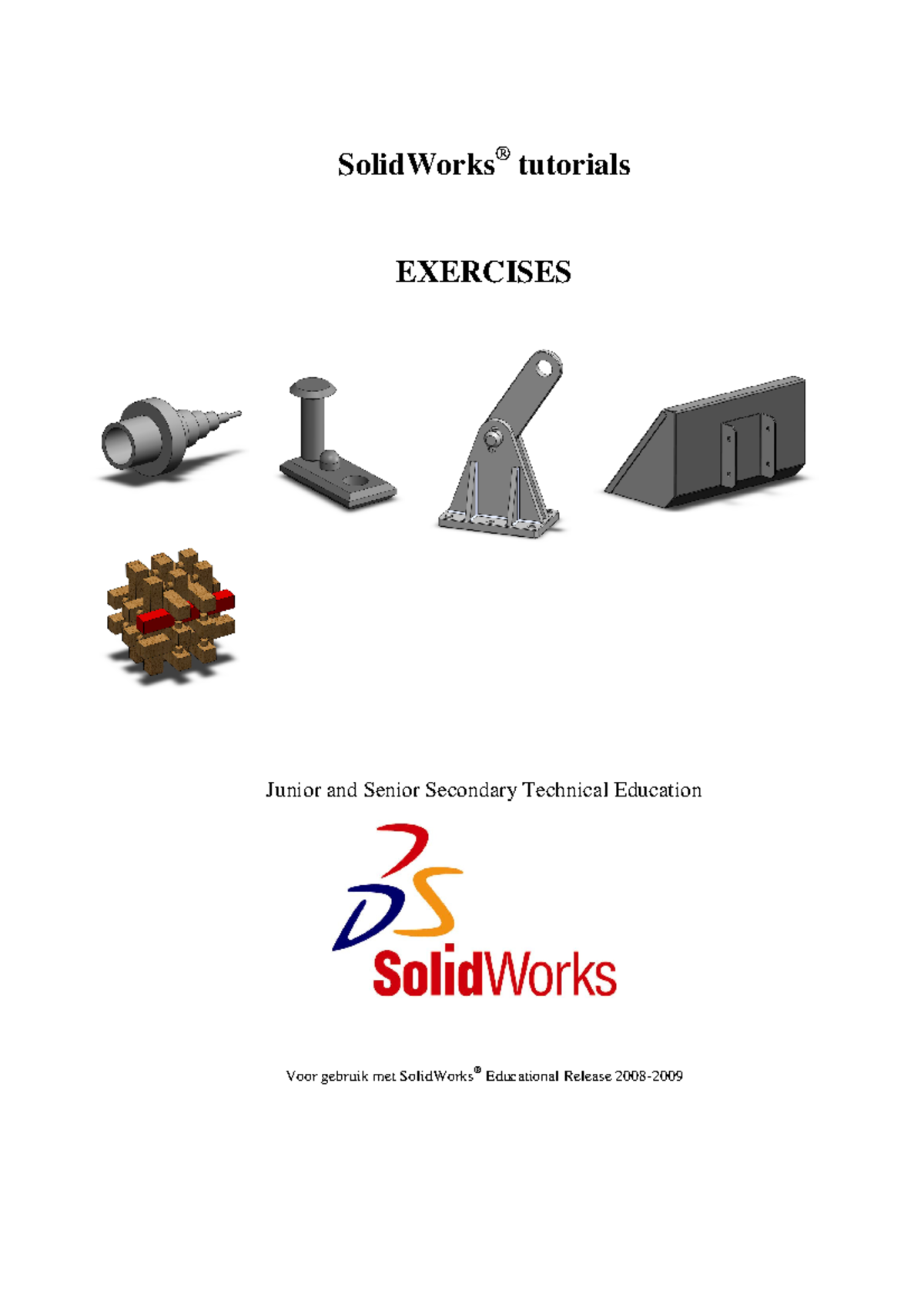 Tutorial-solidworks - soliworks - SolidWorks ® tutorials EXERCISES ...