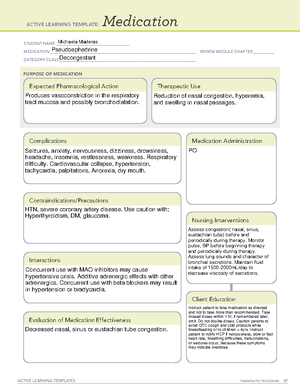 Prednisone - Drug card - ACTIVE LEARNING TEMPLATES THERAPEUTIC ...