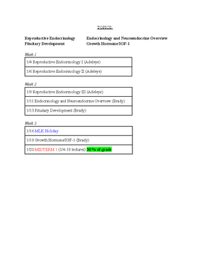 AP Patterning 1 Lecture Notes - Lecture 3 Previous Lecture: Maternal ...