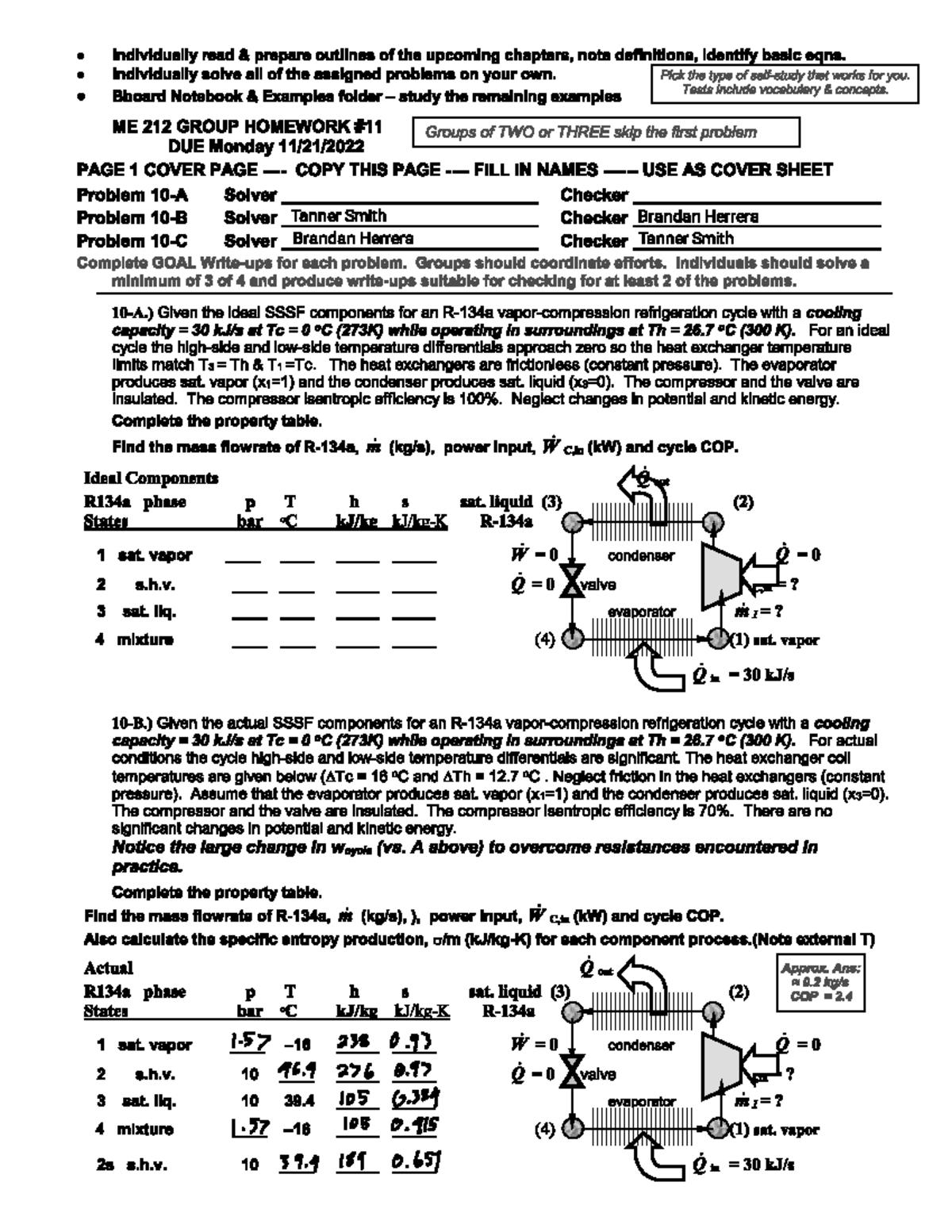 ME 212 Group HW 11 - ME 312 - Studocu