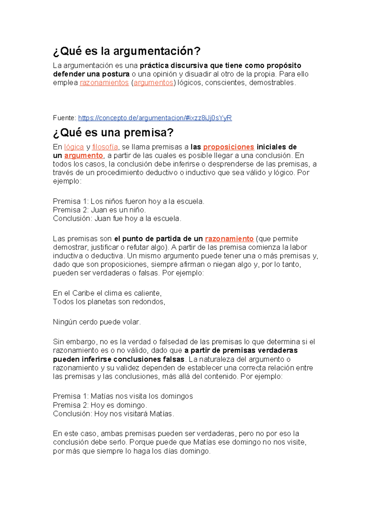 Qué es la argumentación - ¿Qué es la argumentación? La argumentación es ...