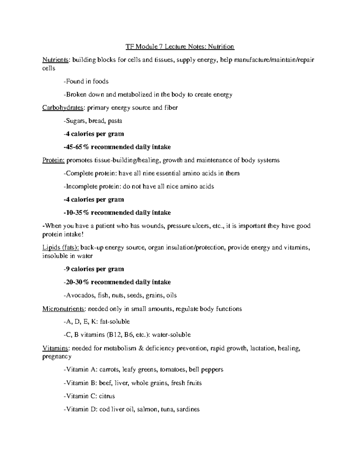 Theoretical Foundations Module 7 Lecture Notes - TF Module 7 Lecture ...