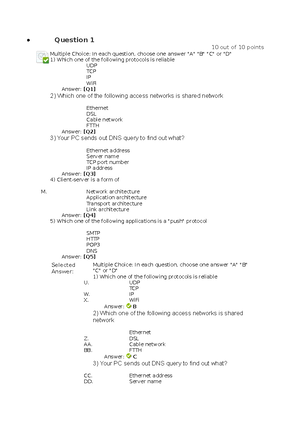 41092 - Networking Fundamentals - Studocu