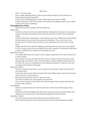 Excel Assignment 1 - Answer Sheet - MIS 301: Introduction to ...