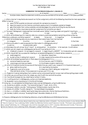 English 10 module 4 - Formulating Facts and Claims - ENGLISH Quarter 2 ...