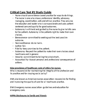 Medical Surgical Cheat Sheet Copyright BN - - Studocu