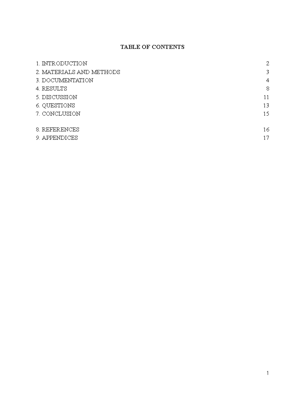 FRS581-EXP 5-INK - LAB REPORT - TABLE OF CONTENTS INTRODUCTION ...