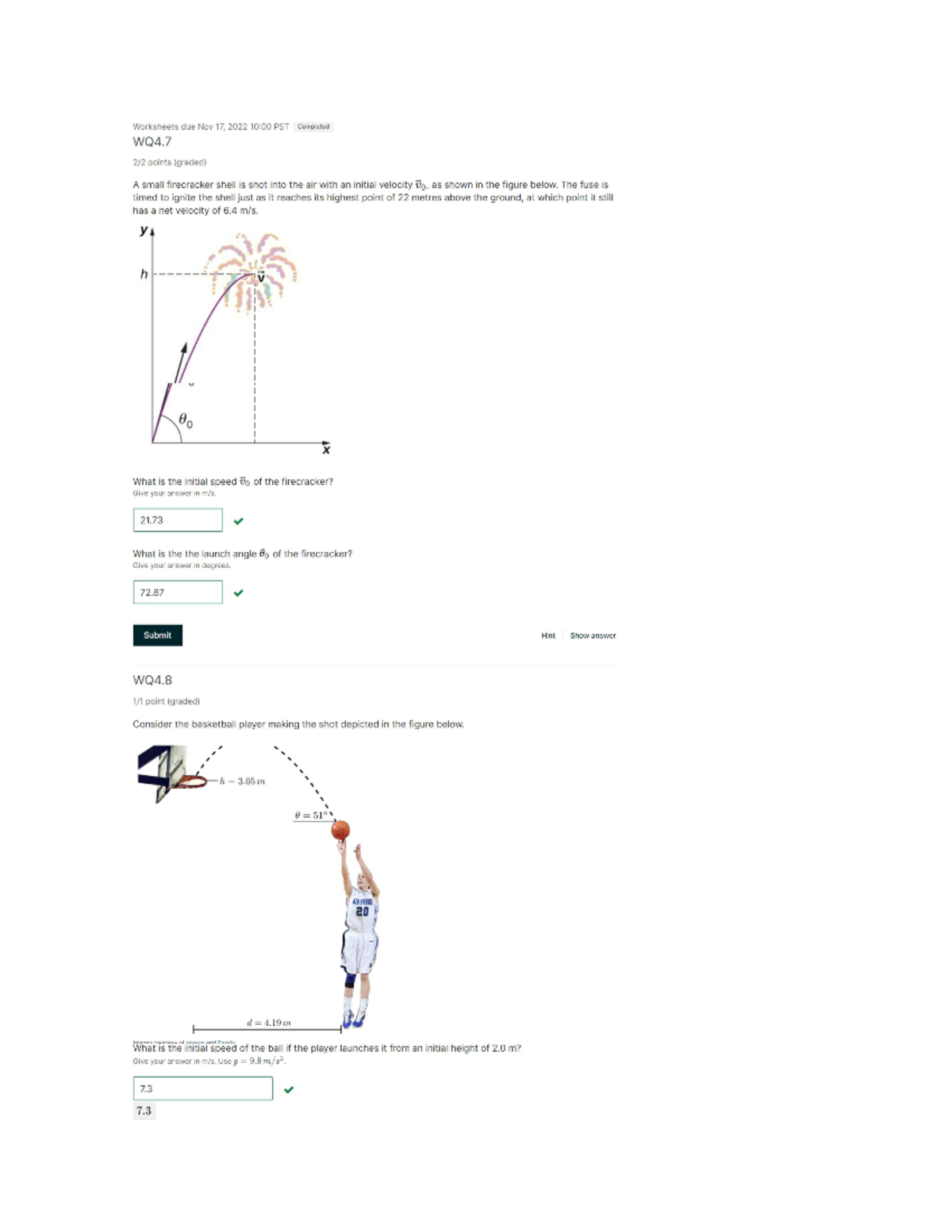 Week 2 Worksheet L05 Part 2 - PHYS117 - Studocu