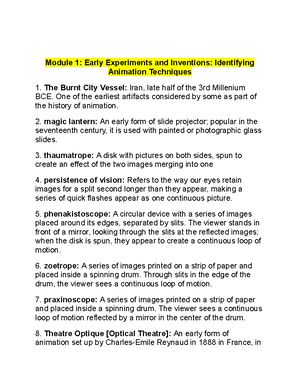 Lecture 2 Early Experiments - Lecture 1: Early Experiments Problem ...