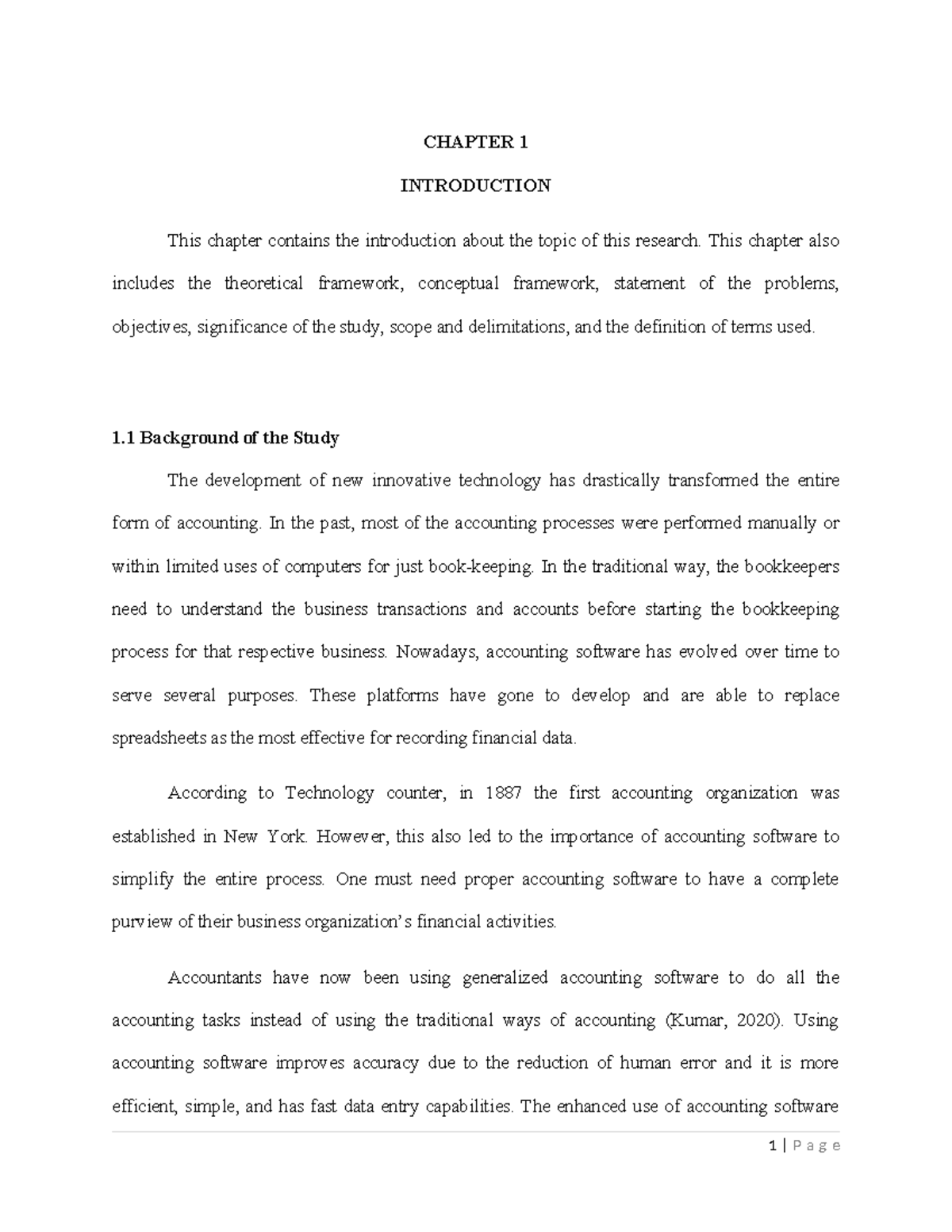 Revised Chapter 1 3 - CHAPTER 1 INTRODUCTION This chapter contains the ...