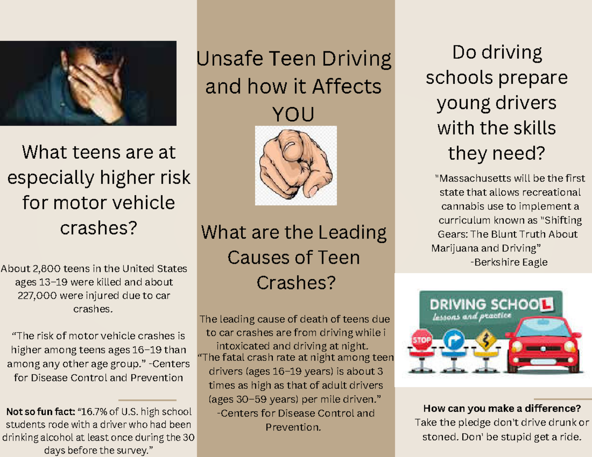 Unsafe Teen Driving And how it affects YOU - Unsafe Teen Driving and ...