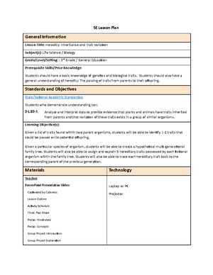 WGU C108 Performance Assessment - Elementary Science Methods C Task 1 ...