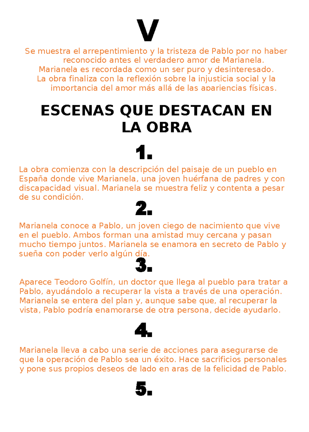 Marianela - Marianela es recordada como un ser puro y desinteresado. La ...