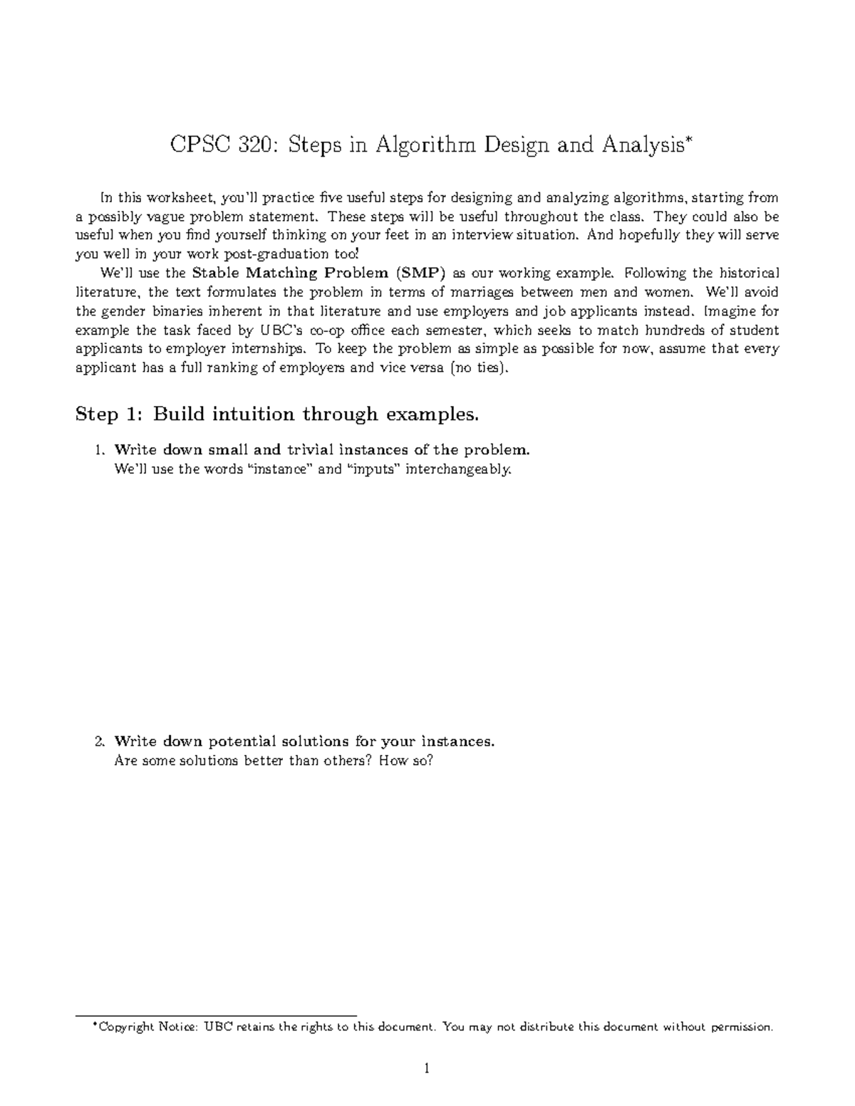 University of British Columbia CPSC320-Lecture1a - CPSC 320 - UBC - Studocu