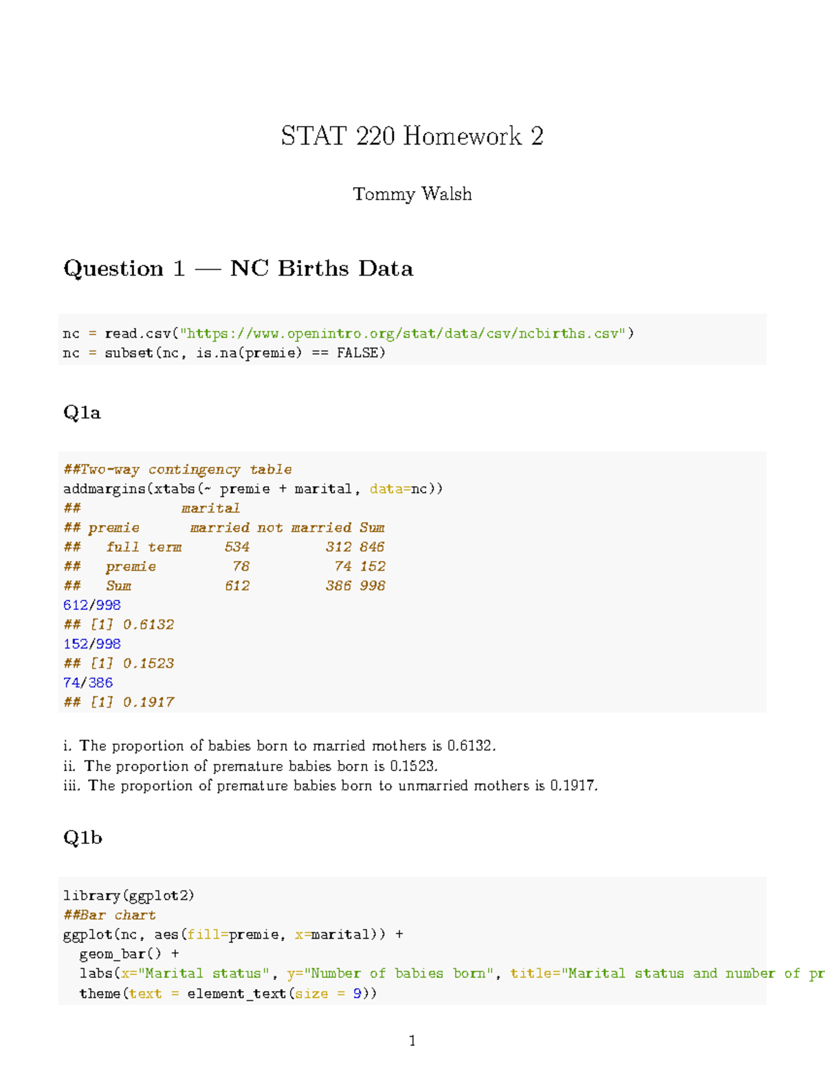 S220hw2 23spr template - STAT 220 Homework 2 Tommy Walsh Question 1 ...