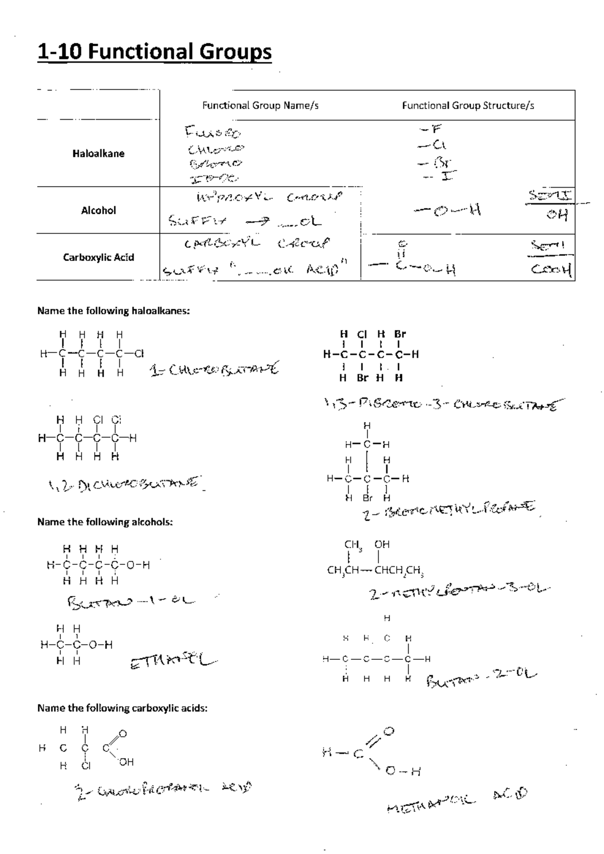 Answers to practice chemistry - Studocu
