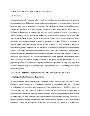 Filipino 7 Q3 M4 Mga Pahayag sa Panimula, Gitna, at Wakas; Pagbubuod sa Tulong ng Pangunahin at ...