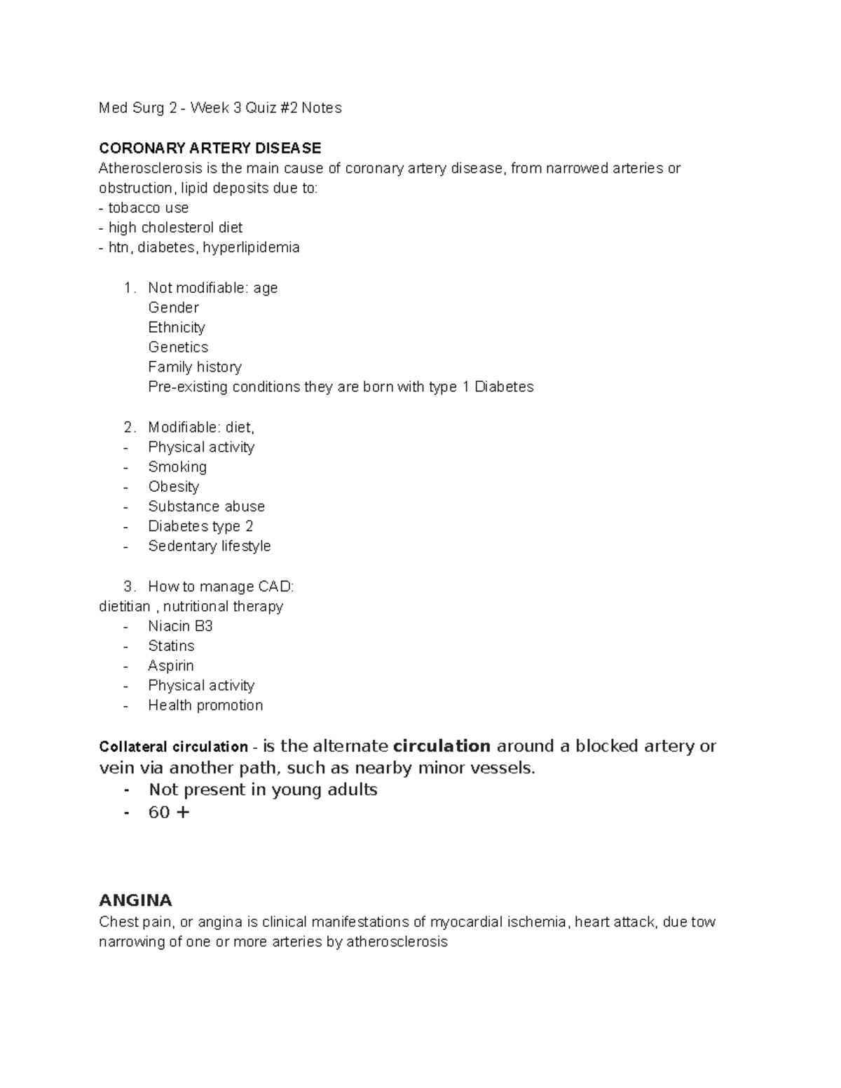 MS2 Pals Week 2 notes - This care process model (CPM) and accompanying ...