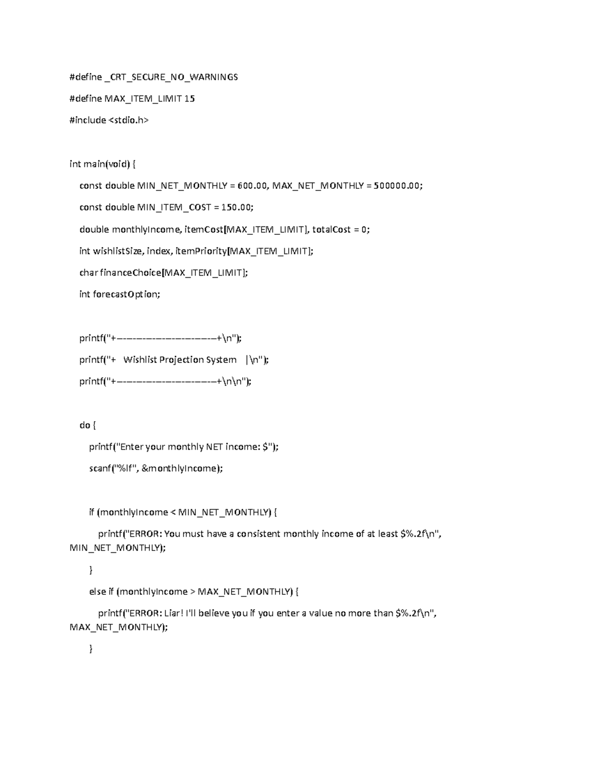 W6p2 - Workshop 6 - #define _CRT_SECURE_NO_WARNINGS #define MAX_ITEM_LIMIT 15 #include - Studocu