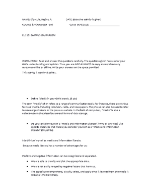 Reading and Writing Skills MOdule 1 - Reading and Writing Skills ...