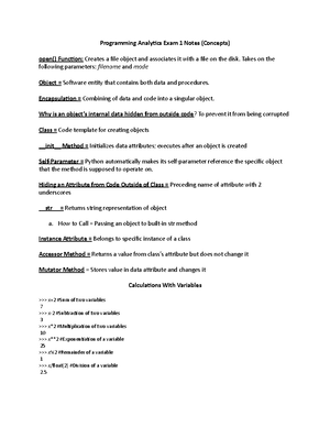 CIS 3120 Mar. 26th - class notes - For Project: Analysis and ...