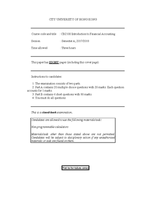 Week 1-13 topic cb2100 tutorial question - Chapter 3 (week 4 lecture) Tutorial question (P3-4A ...