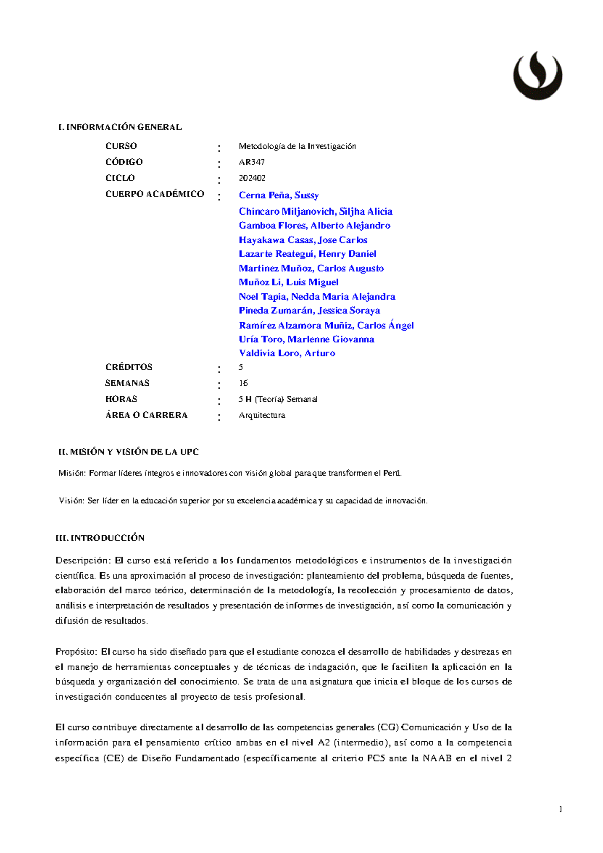 AR347 Metodologia de la Investigacion 202402 - III. INTRODUCCIÓN ...