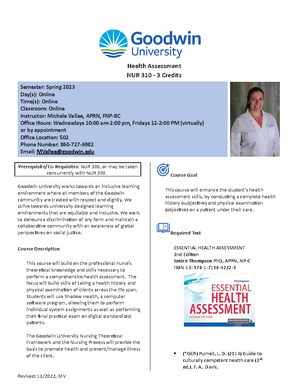 Clinical Judgment Map Template Tumor Lysis Syndrome - CLINICAL ...