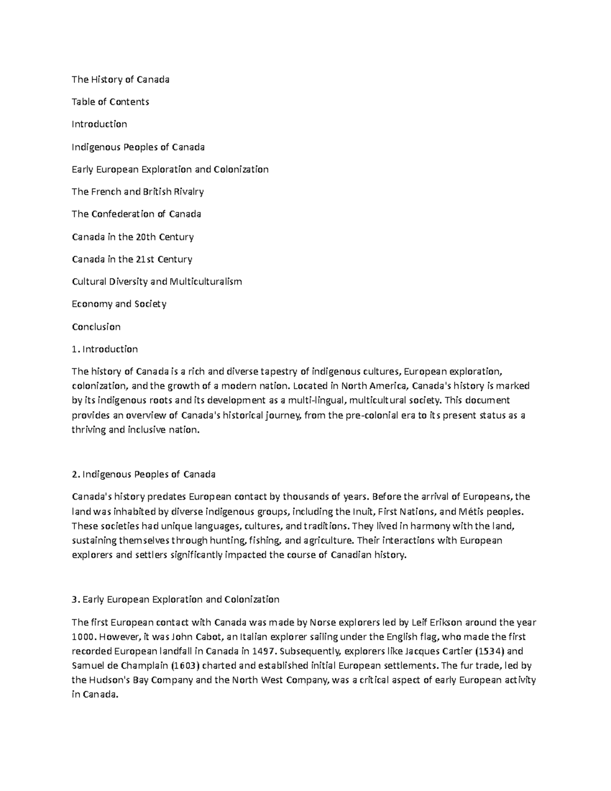 History of Canada - Located in North America, Canada's history is ...