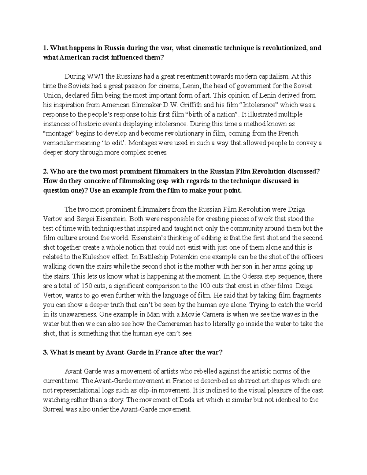 MES 140 Group Submission 4 - What happens in Russia during the war ...