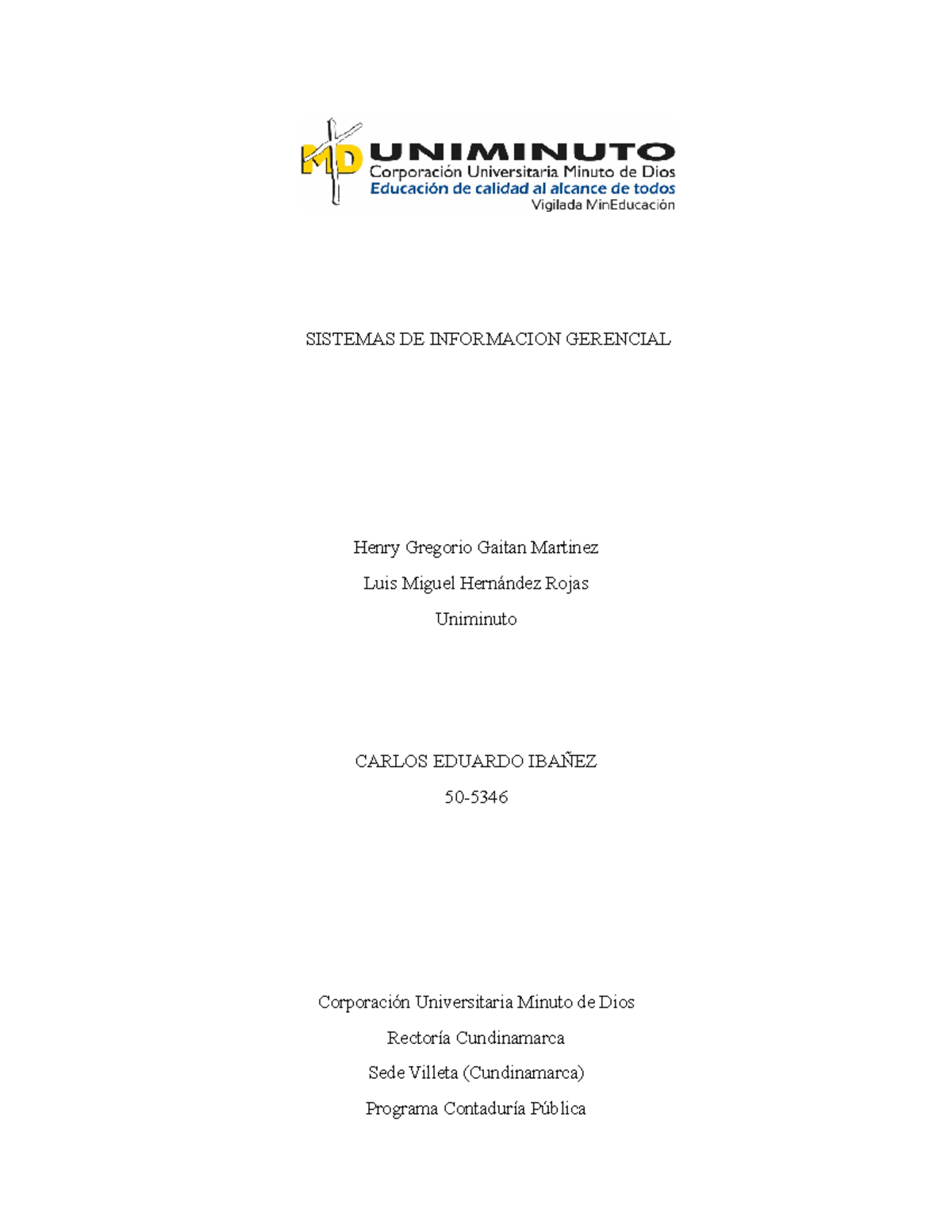 Sistema Gerencial DE LA Informacion - SISTEMAS DE INFORMACION GERENCIAL ...