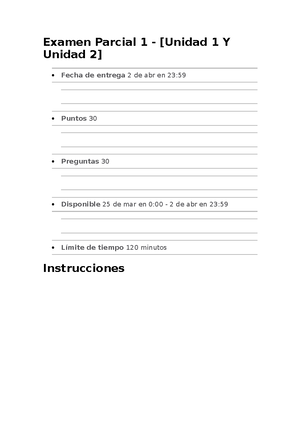 Examen Parcial 2 - [Unidad 3 Y Unidad 4] Ciudades Inteligentes - Examen ...