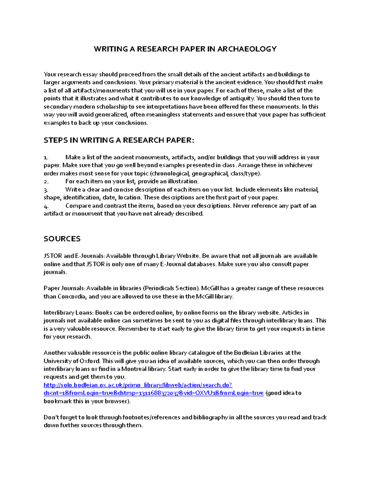 Essay Writing Guidelines 2018 guidelines - WRITING A RESEARCH PAPER IN ...