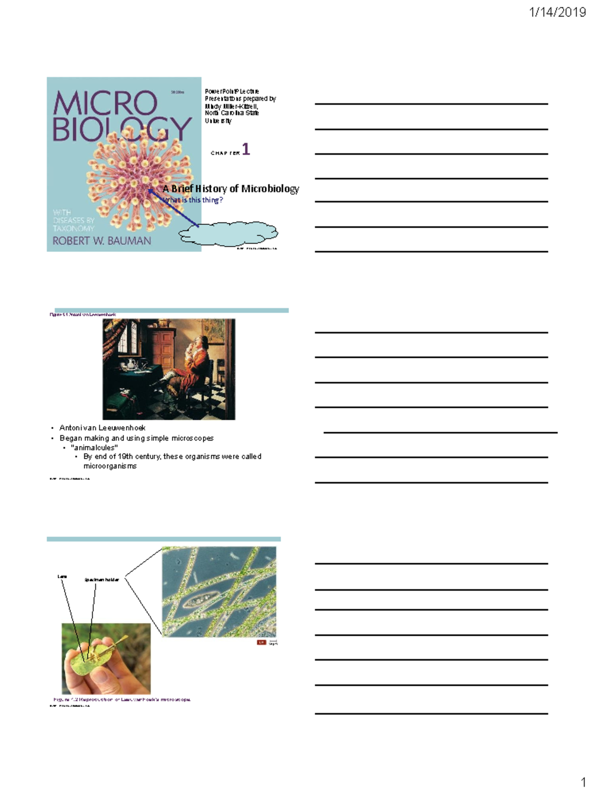 Lecture 2 Ch1&Ch6&Ch4 W19-converted - 1/14/2019 PowerPoint®Lecture ...