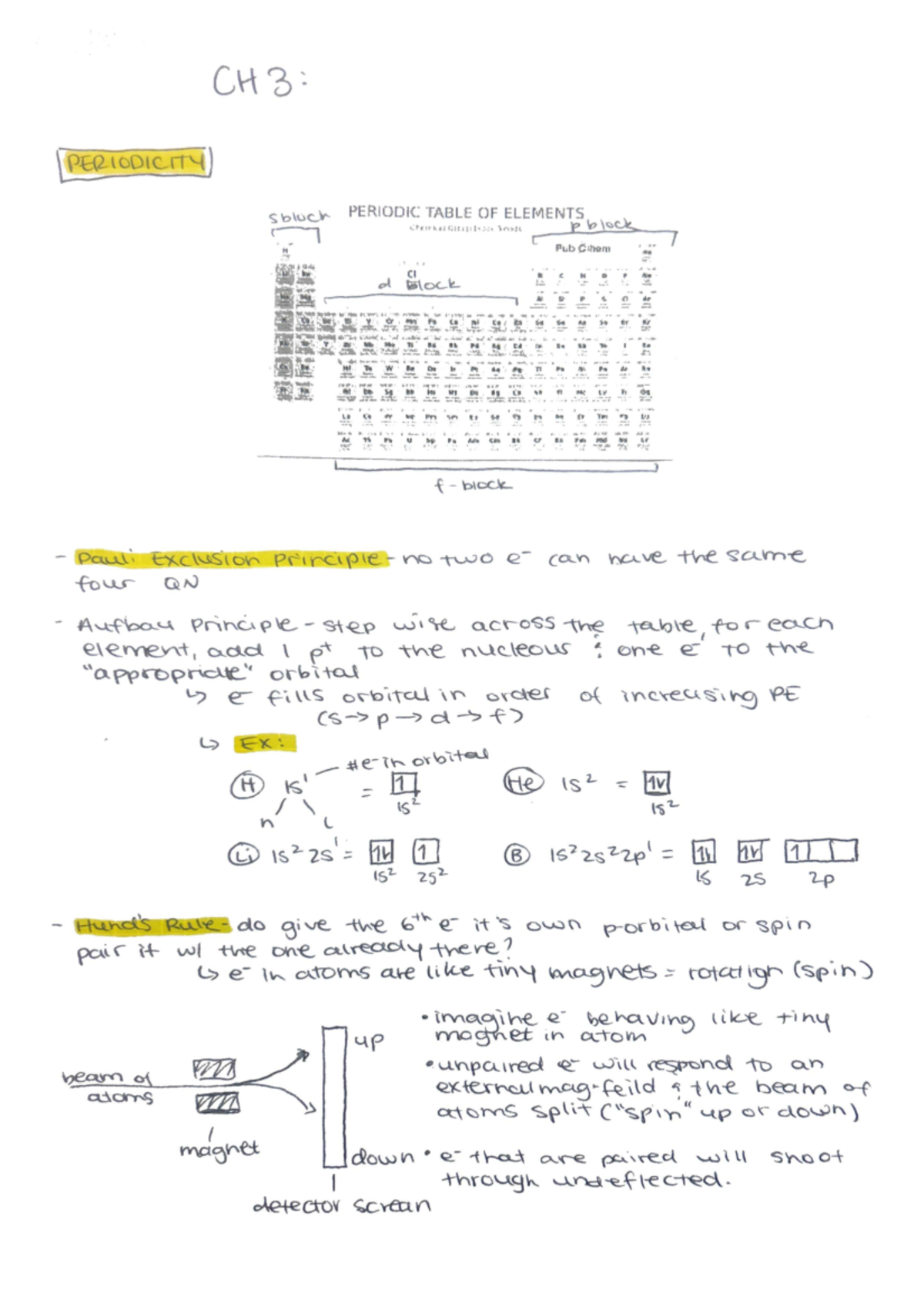 Chapter 3 Class Notes - CHEM 031 - Studocu Chapter 3 Class Notes - CHEM 031 - Studocu