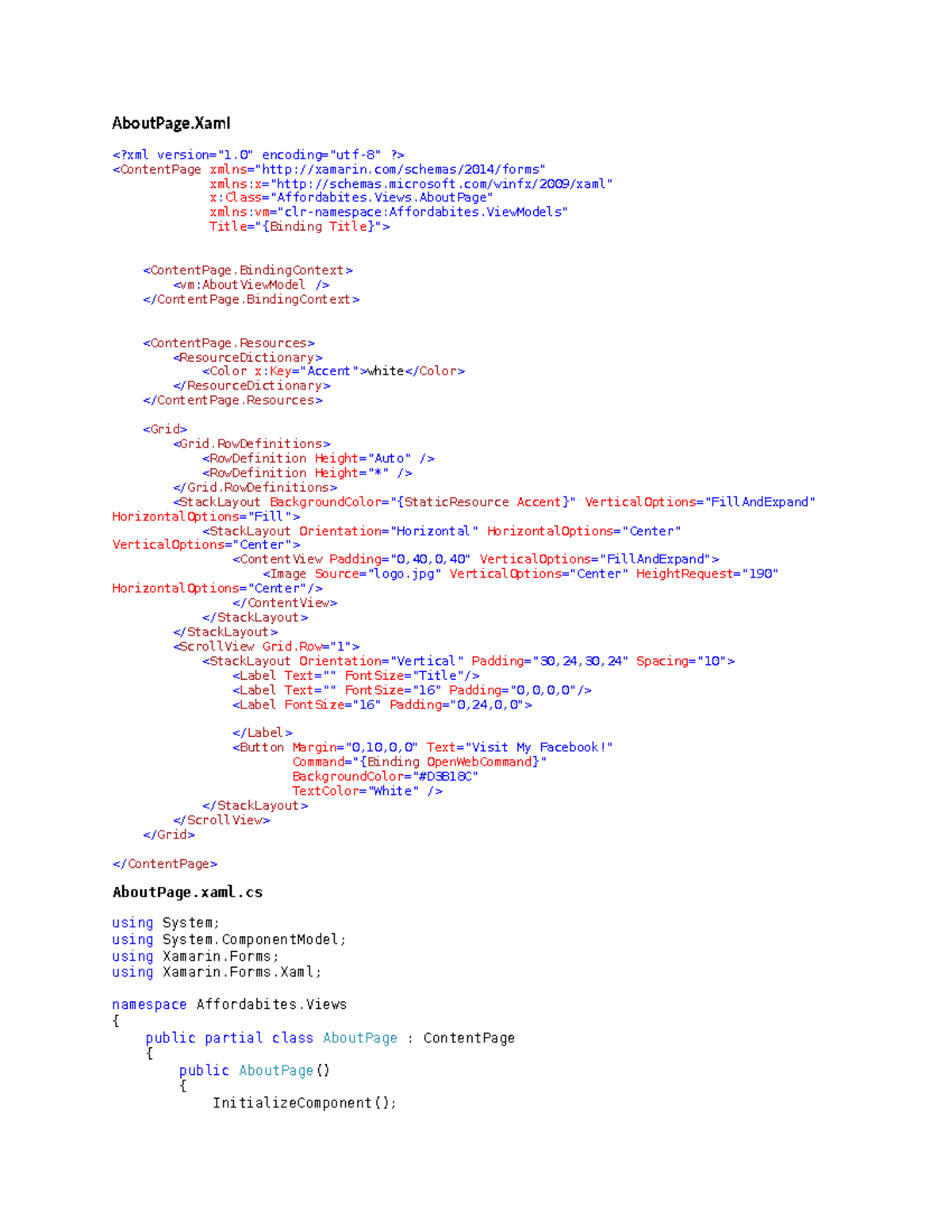 Codes-mikee - AboutPage - Studocu