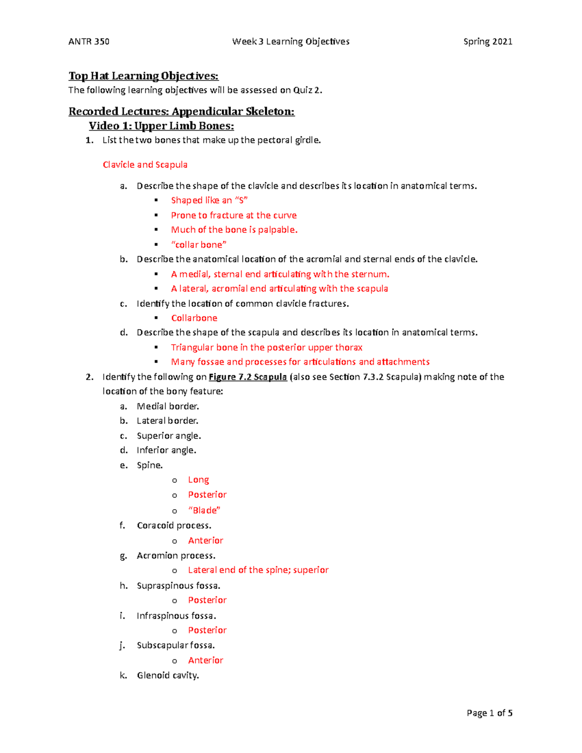 Week 3 Learning Objectives SS21 - Top Hat Learning Objectives: The ...