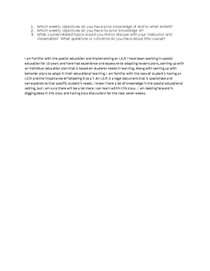 SPD 470 Week 3 DQ 1 - DQ Question - While there are several types of questioning strategies (i ...