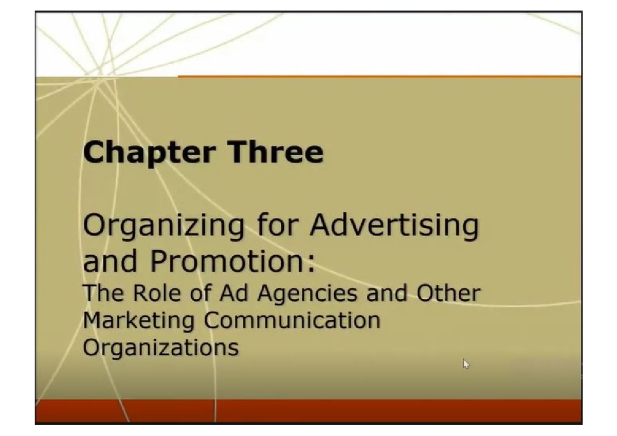 IMC- CH 3 - Course Materials - Marketing Management - Studocu