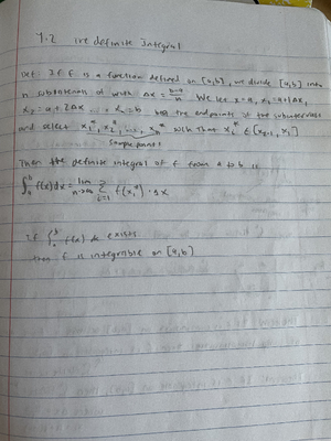 Calc 2 - lecture calc notes - Proof. If y = arcsin x then x = sin y ...