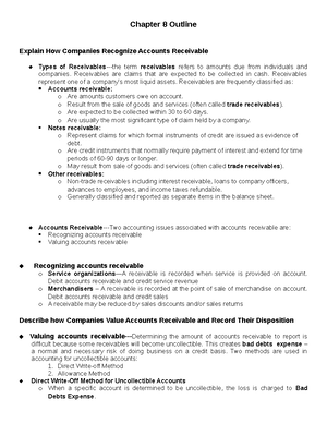 Fa 11 - Use these notes as a review for what was taught in chapter 11 ...